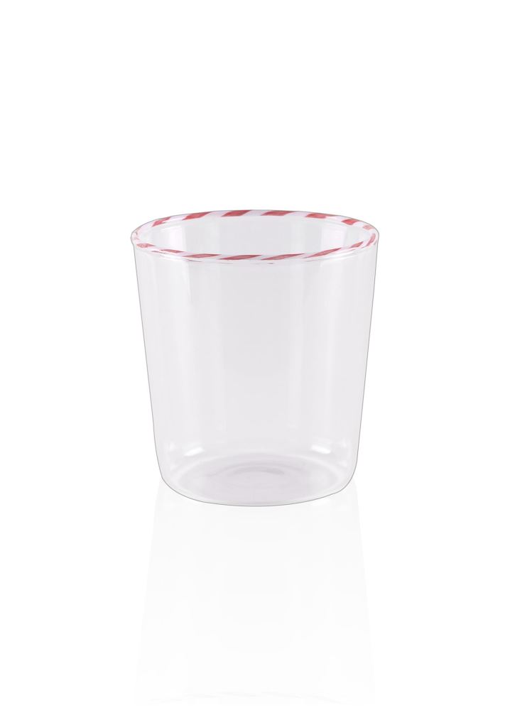 Borosilicate Water Glass Red 320 ml BRD0130.