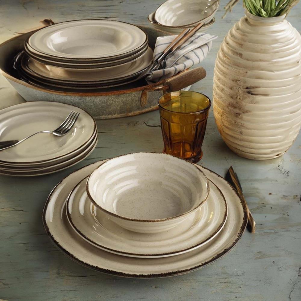 Pearl Tuana 24 Parça Yemek Seti Tarçın.